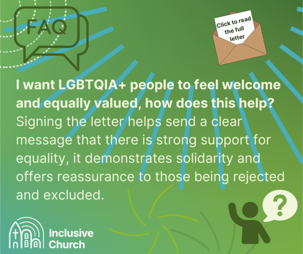 LLF Open Letter – Inclusive Church